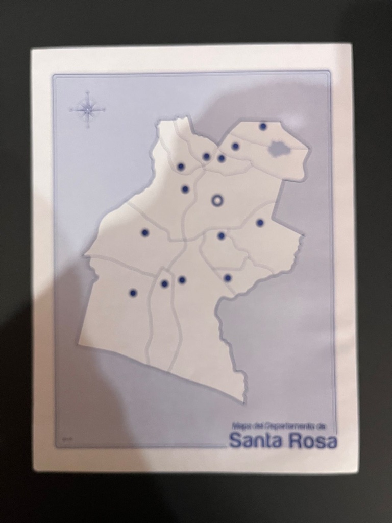 MAPA DE SANTA ROSA | Distribuidora los escudos