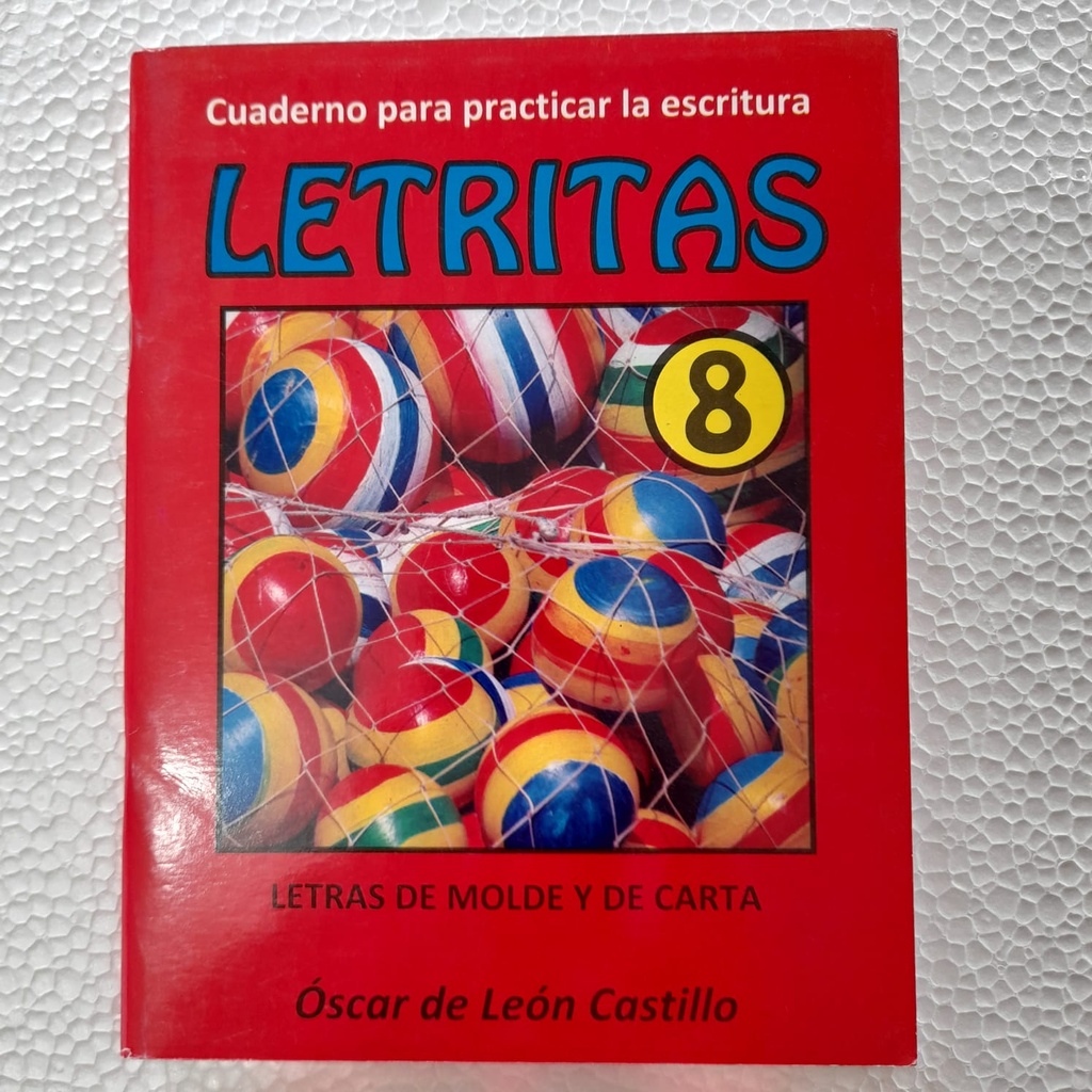 CUADERNILLO DE CALIGRAFIA LETRITAS # 8 | Distribuidora los escudos